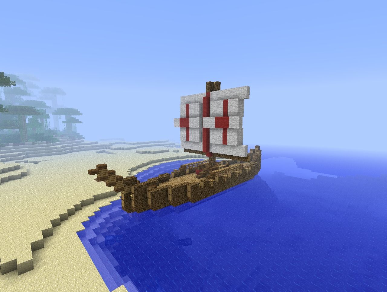 Ancient ship Minecraft Map