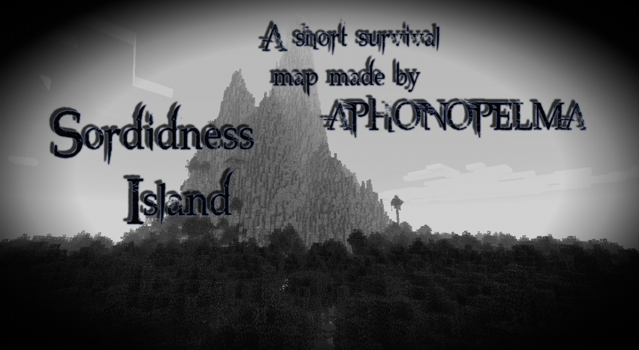 Sordidness Island- A short survival map Minecraft Map