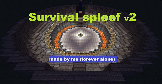 Survival spleef (DOWNLOAD LINK IN DESCRIPTION) Minecraft Map