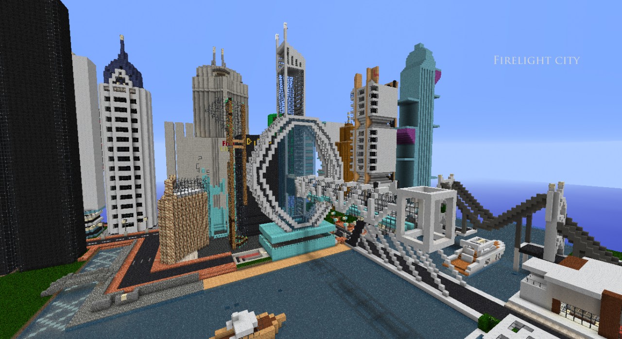 Firelight city Minecraft Map