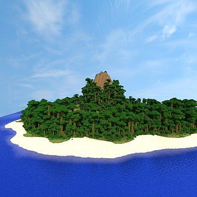 Tropical Island Minecraft Map