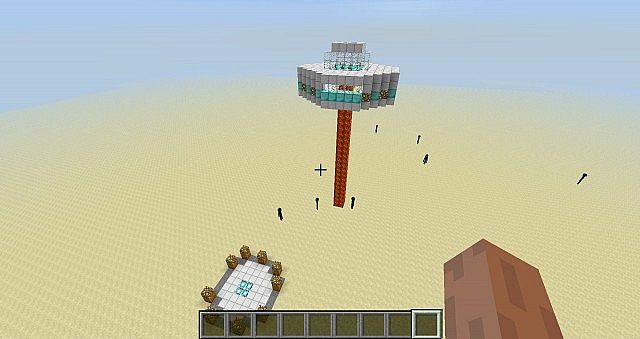 Ufo Ship Minecraft Map