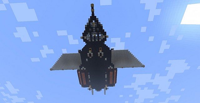 Minecraft style strategic bomber Minecraft Map