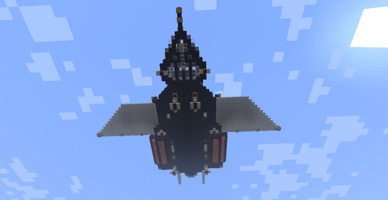 Minecraft style strategic bomber Minecraft Map