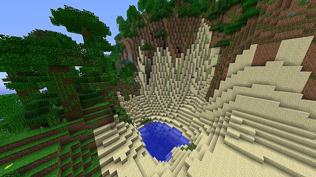 Beautiful Seed With Many Biomes! Minecraft Map