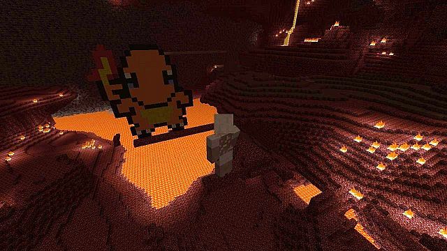 POKEMON ''CHARMANDER'' Minecraft Map