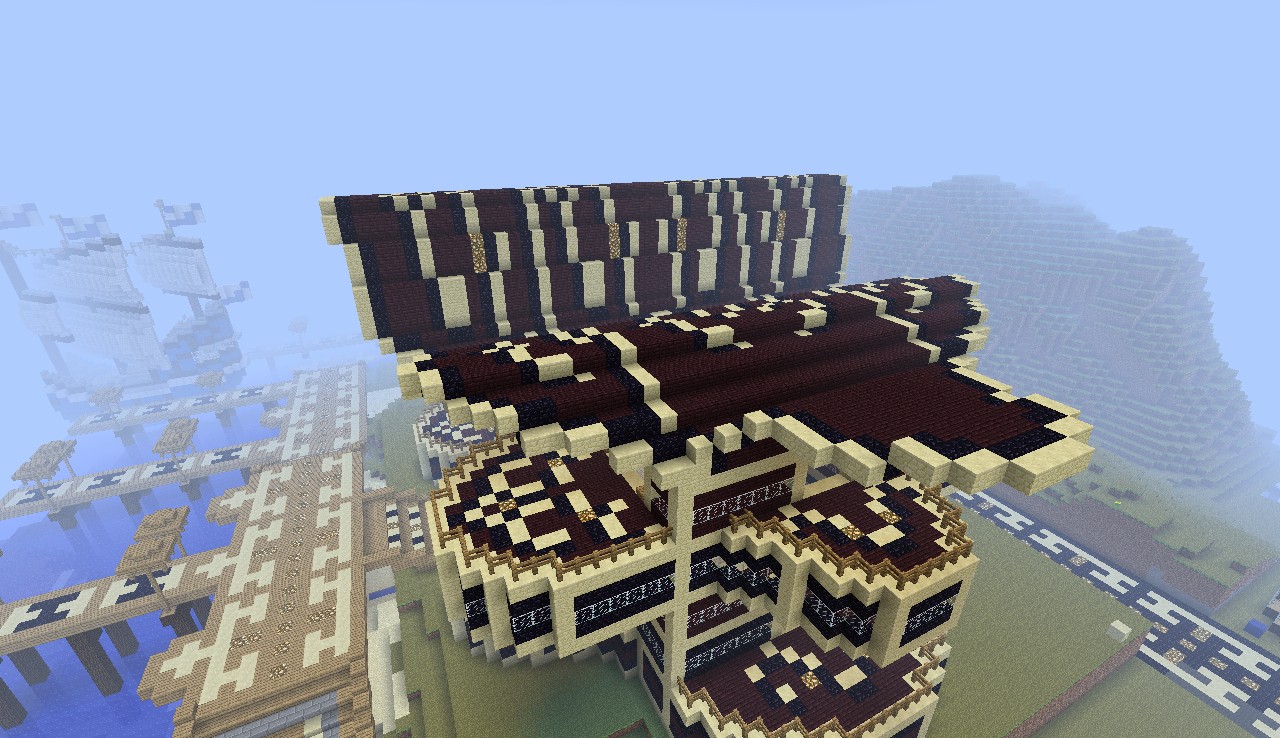 Harbor warehouse Minecraft Map