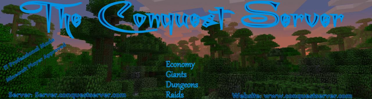 The Conquest Server Minecraft Server