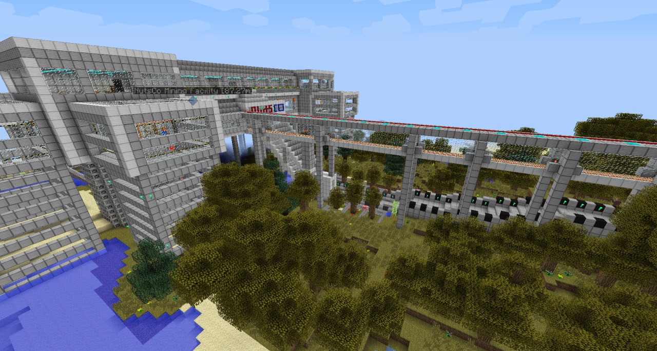 Mining Station V1.0 Minecraft Map