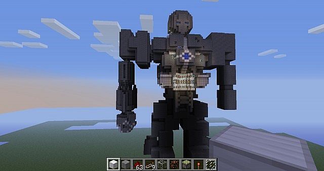 Giant robot thing Minecraft Map