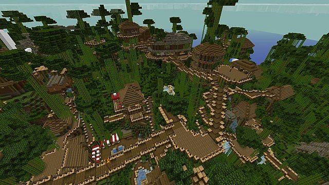 Junglia - The jungle City Minecraft Map