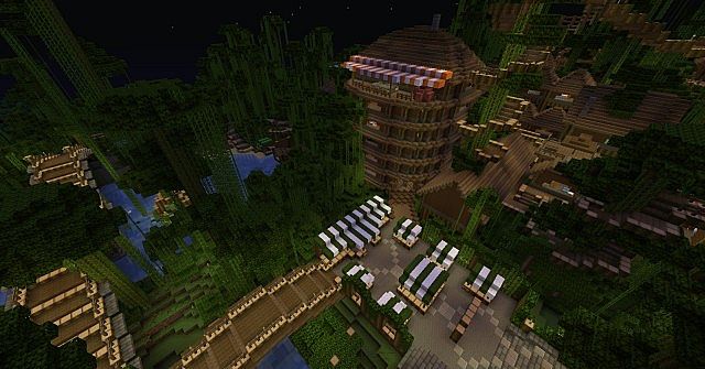 Junglia - The jungle City Minecraft Map