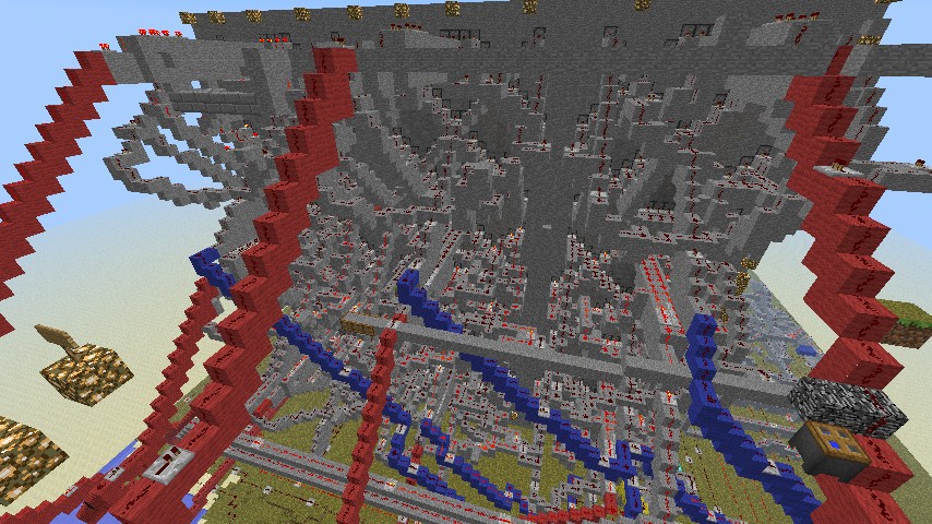 TicTacToe and Other Redstone stuff Minecraft Map