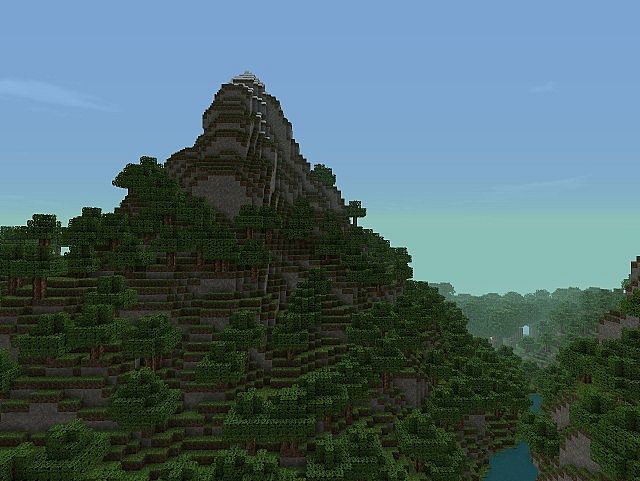 Mountain landscape Minecraft Map
