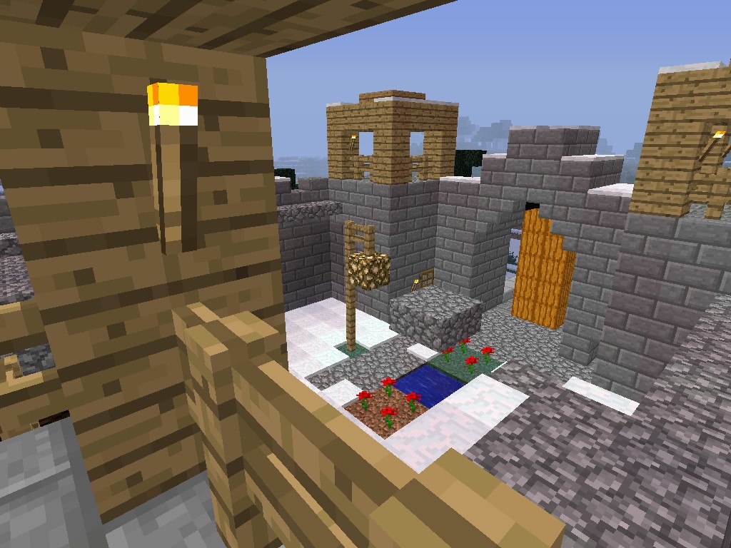 WoW Snow Fort Minecraft Map