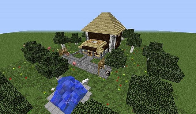 Big house Minecraft Map