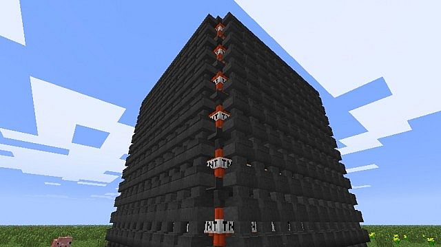 cluster bomb Minecraft Map