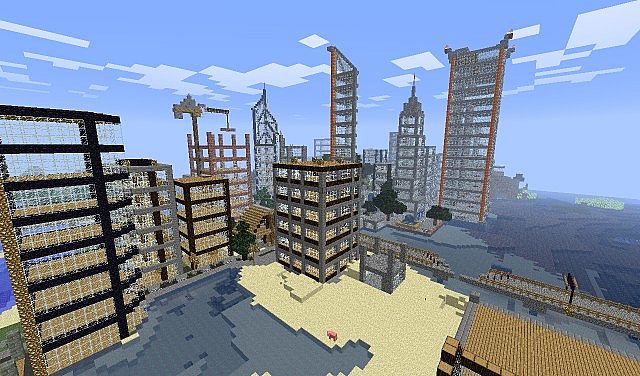 Republic of Orange Mega-city Minecraft Map