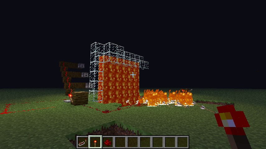 auto arrow cannon Minecraft Map
