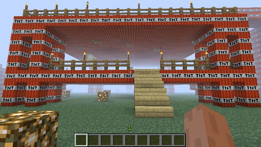 TNT build (Discontinued) Minecraft Map