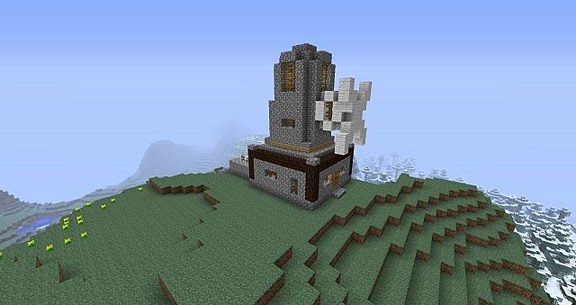 Grain mill / house Minecraft Map