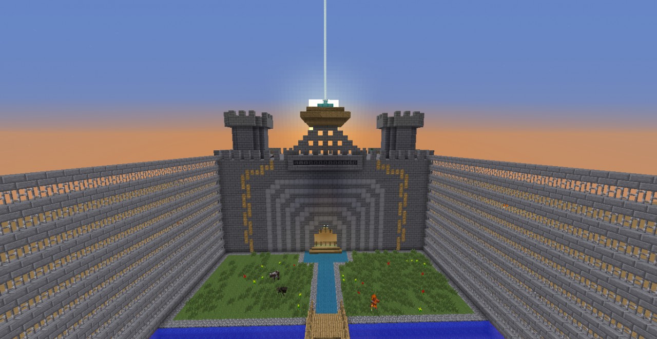 Castle Battle map Minecraft Map