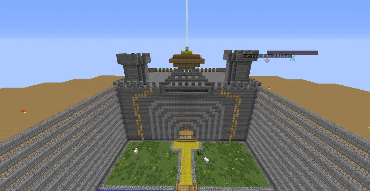 Castle Battle map Minecraft Map
