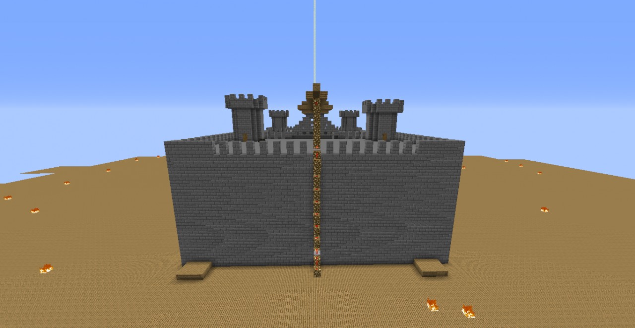 Castle Battle map Minecraft Map