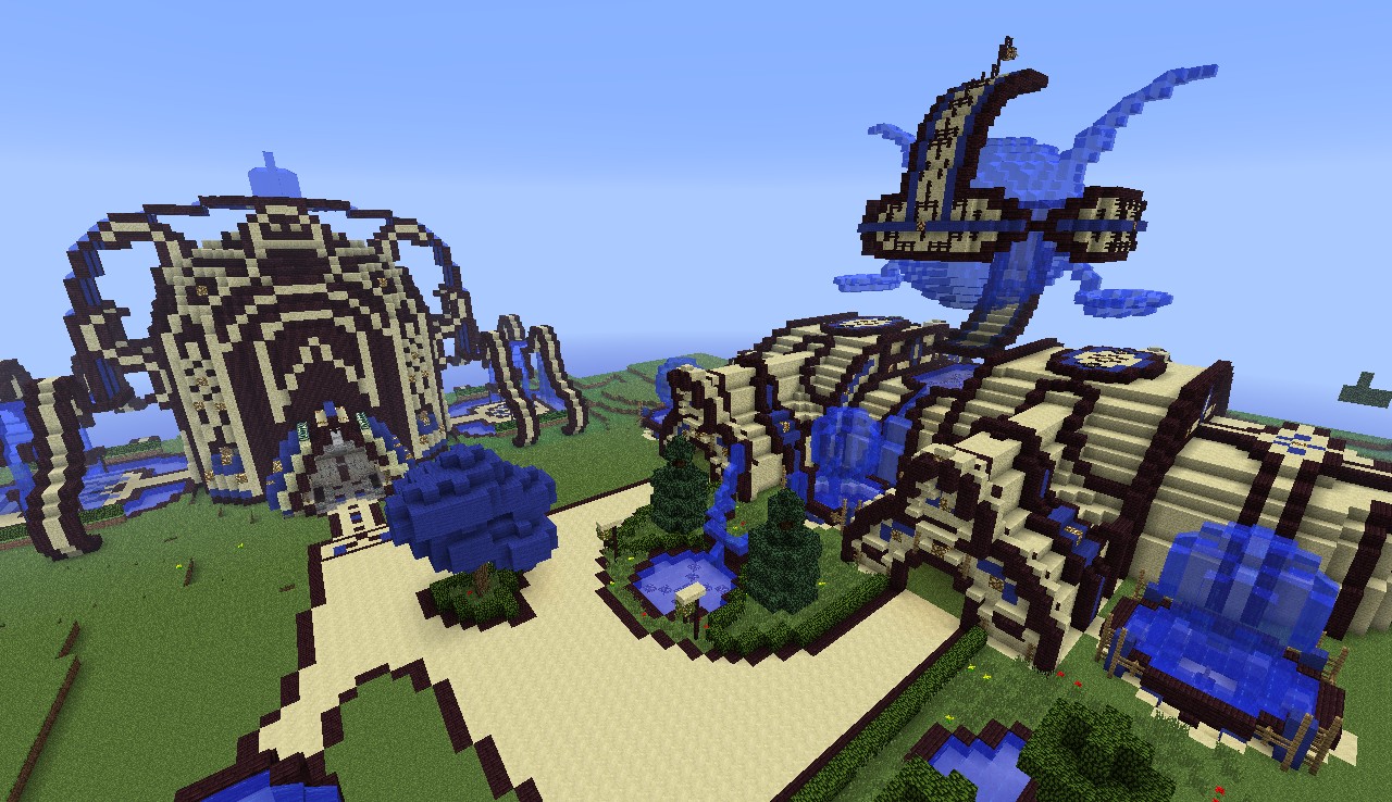 Aqual the city of water [updated] Minecraft Map