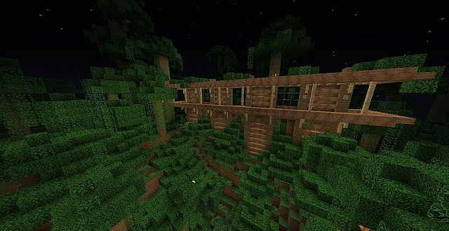Modern Jungle Mansion Minecraft Map