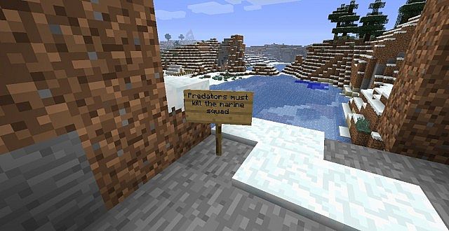 Aliens vs Predator (Predator version) AVP MOD REQUIRED!!! Minecraft Map