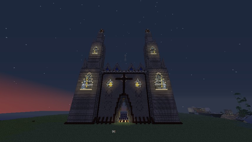 Giant cathedral! Minecraft Map