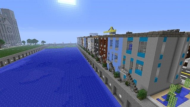 Brooklyn Brownstones Minecraft Map