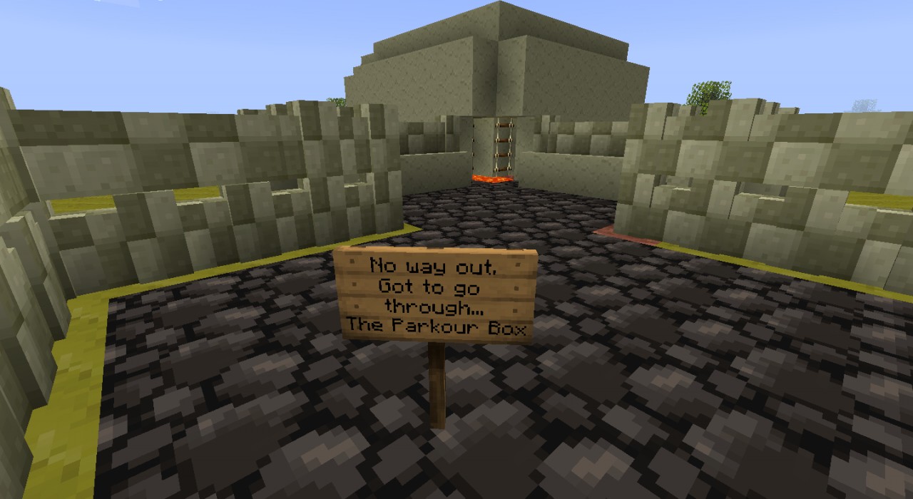 The Parkour Box! Minecraft Map