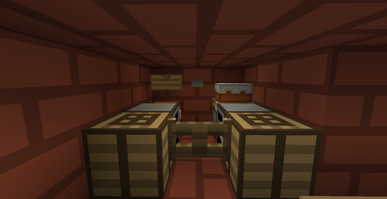 Small Hidden Fort/Base Minecraft Map