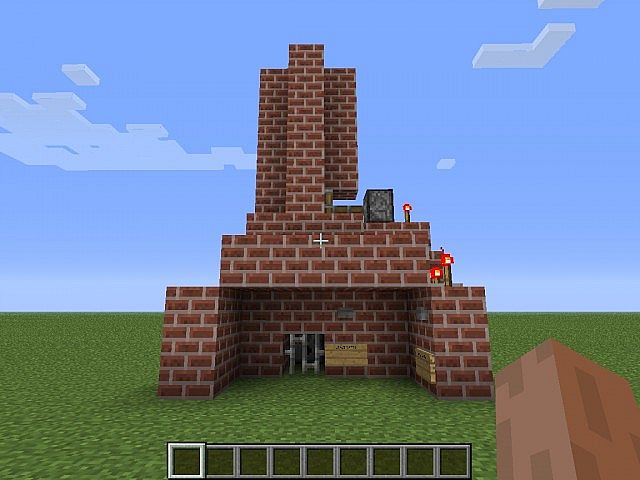 Toggleable fireplace Minecraft Map