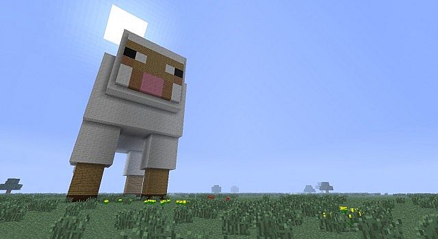 Big sheep Minecraft Map