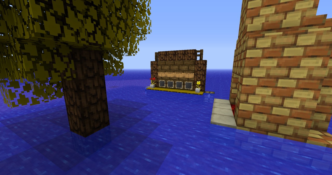 Shallow water survival! Minecraft Map