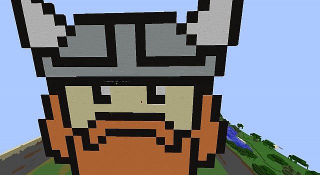 YOGSCAST PIXEL ART Minecraft Map