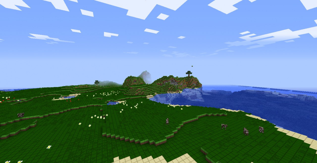 cool seed Minecraft Map