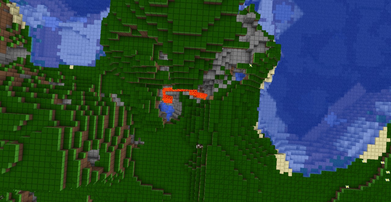cool seed Minecraft Map