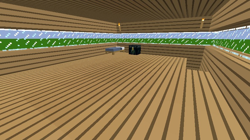 Basic Flatland House Minecraft Map