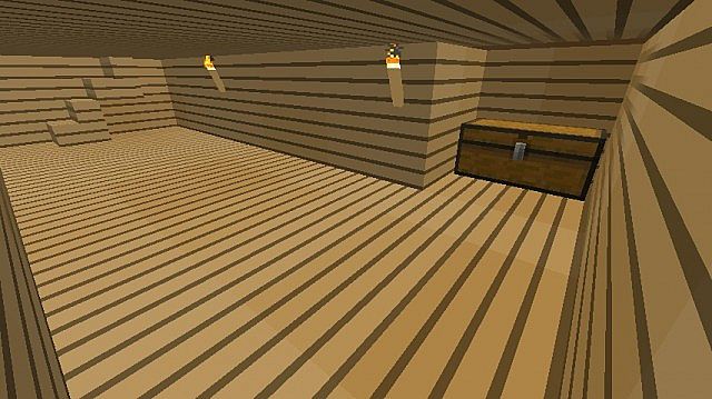 Basic Flatland House Minecraft Map