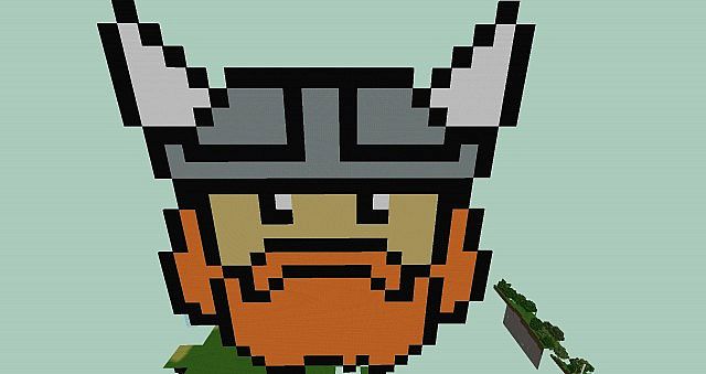 YOGSCAST PIXEL ART Minecraft Map