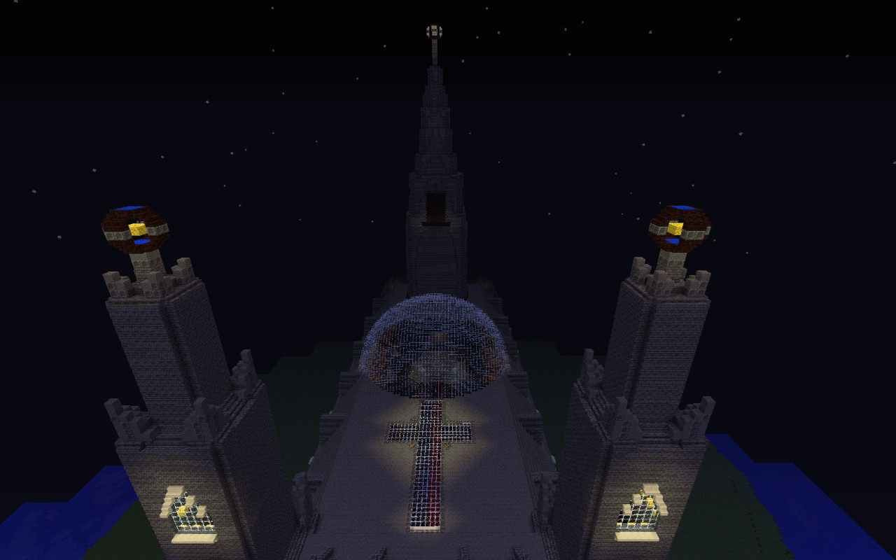 Giant cathedral! Minecraft Map