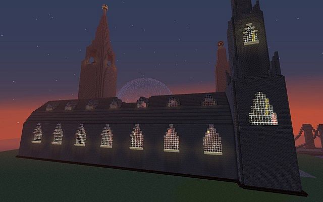 Giant cathedral! Minecraft Map