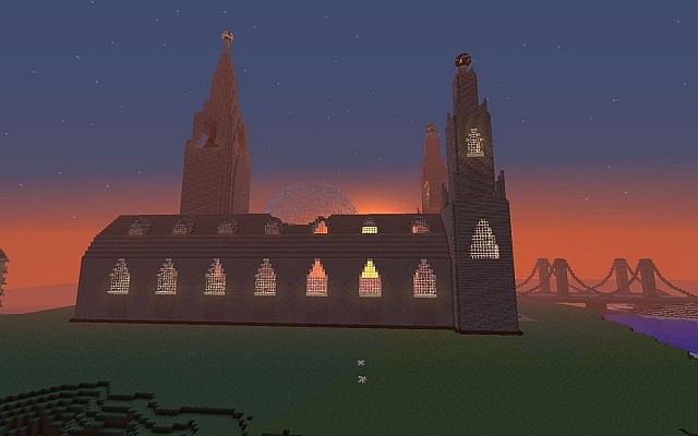 Giant cathedral! Minecraft Map