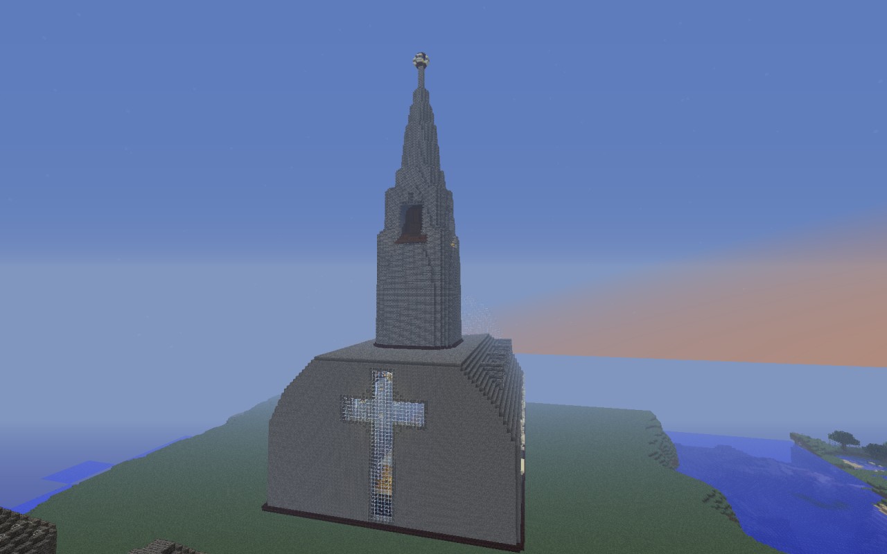 Giant cathedral! Minecraft Map