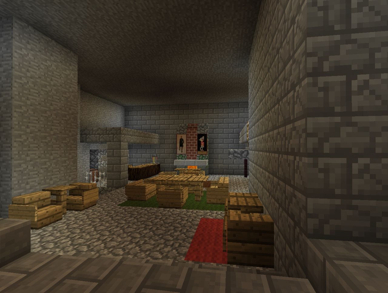 Dwarven Style Tavern/Inn Minecraft Map
