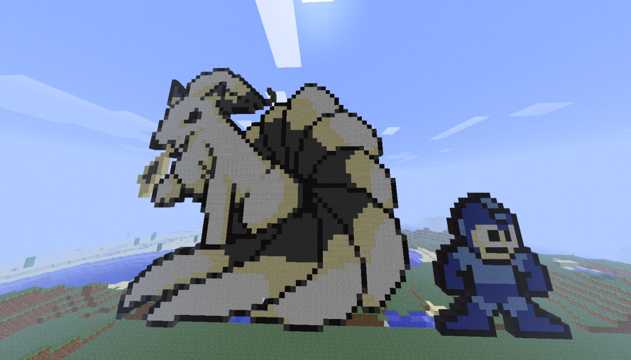 CloudCraft Added MORE ART! Minecraft Map